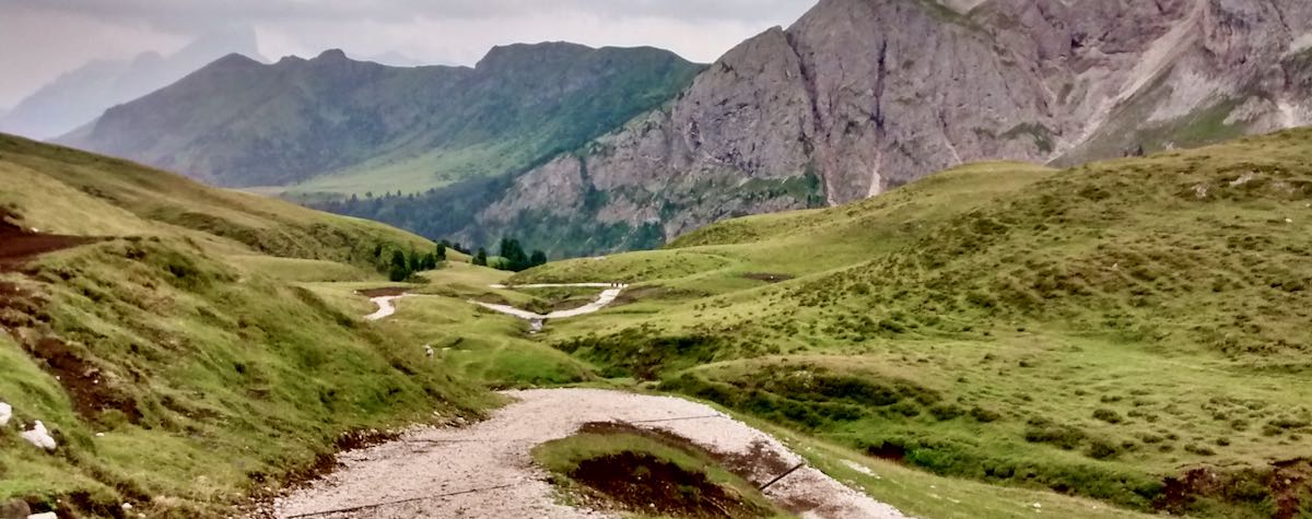 Escursione Mountain Bike in Val Duron, Val Gardena e Val di Fassa